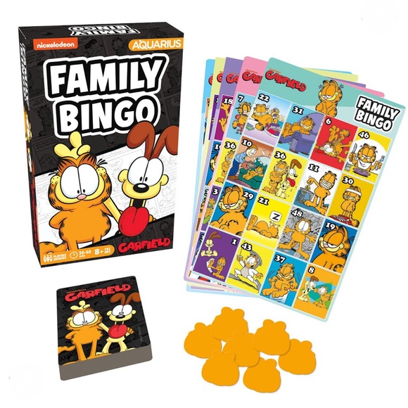 Aquarius | Games | Aquarius Garfield Family Bingo Game | Poshmark
